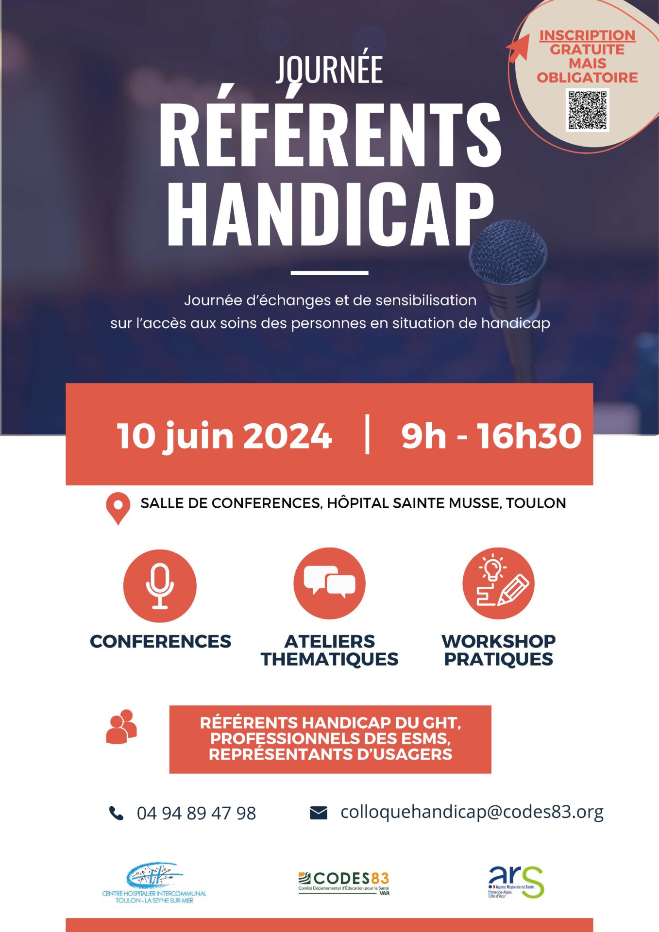 Journée Référents Handicap - CODES 83