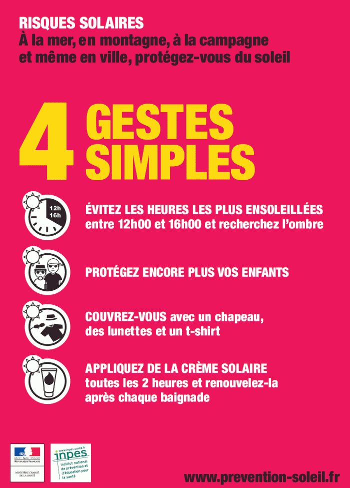 Vivre avec le soleil : conseils et prévention pour un été sûr - CODES 83
